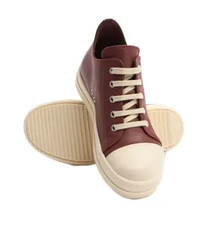 Rick Owens Lace-up Leather Sneakers - No