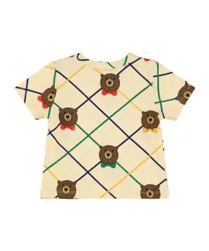 MINI RODINI Solidcolor Print Top