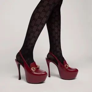 Gucci Platform Slingback With Horsebit