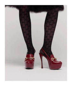 Gucci Platform Slingback With Horsebit