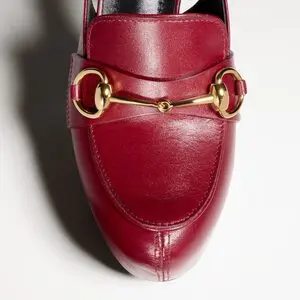 Gucci Platform Slingback With Horsebit