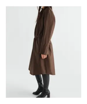 LEMAIRE Sailor Dress In Washed Cotton And Silk Blend