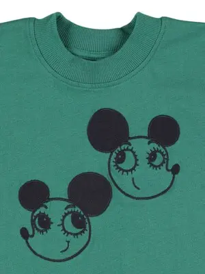 MINI RODINI Embroidered Tshirt