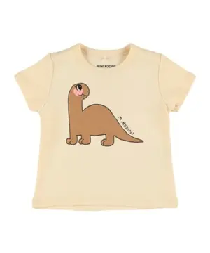 MINI RODINI Frontprint Top - Nude