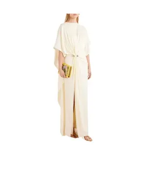 OLYMPIA LE-TAN Costa Del Sol Appliquéd Embroidered Canvas Clutch - Multicolor