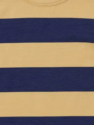 MINI RODINI Colorblock Striped Tshirt