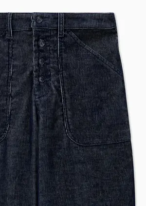 Emporio Armani Mid-rise Wide-leg Jeans