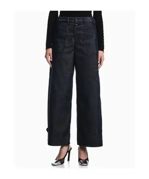 Emporio Armani Mid-rise Wide-leg Jeans