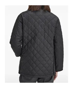 Barbour Corduroycollar Diamondquilted Overshirt Jacket
