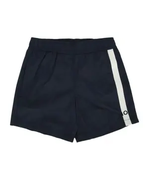 Moncler Elastic Waist Swim Trunks - Dark Blue