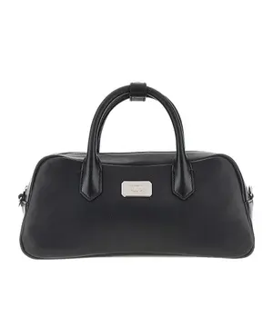 Emporio Armani Dual-handle Shoulder Bag - Black