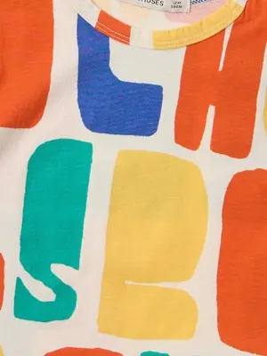 BOBO CHOSES Crewneck Graphic Print Top