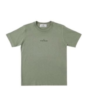 Stone Island Print Tshirt - Gray