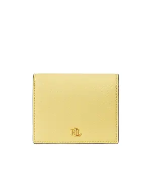 Ralph Lauren Genuineleather Trifold Wallet - Yellow