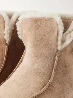Legres 52 Shearling-trimmed Suede Ankle Boots