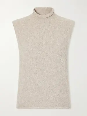 LAUREN MANOOGIAN Alpaca-blend Turtleneck Tank