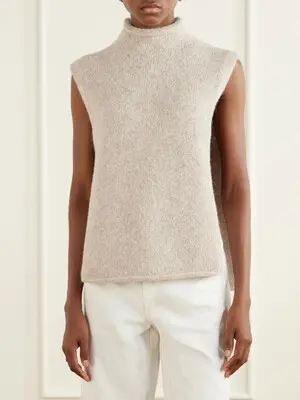 LAUREN MANOOGIAN Alpaca-blend Turtleneck Tank