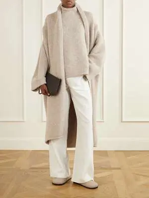 LAUREN MANOOGIAN Alpaca-blend Turtleneck Tank