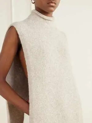 LAUREN MANOOGIAN Alpaca-blend Turtleneck Tank