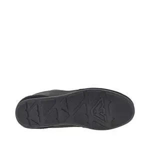 Emporio Armani Satin And Suede Leather Sneakers