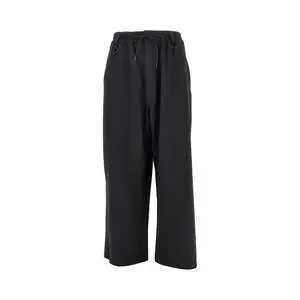 Y3 Traight Leg Wool-blend Pant