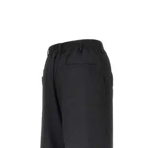 Y3 Traight Leg Wool-blend Pant