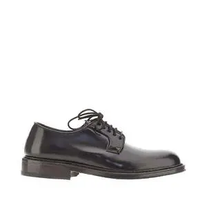 JUAN LACARCEL BY CALCE Brushed Leather Derby Shoes