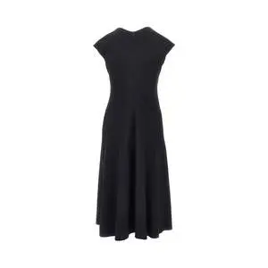 Emporio Armani Milano Stitch Jersey Midi Dress