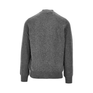 Play Comme Des Garcon Heart Patche Wool Cardigan