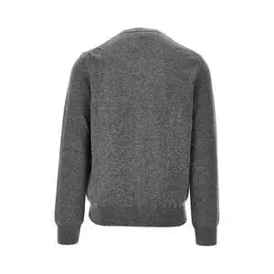 Play Comme Des Garcon Heart Patch Wool Cardigan An