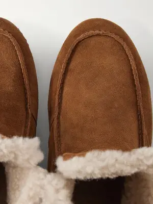 Legres 52 Shearling-trimmed Suede Ankle Boots