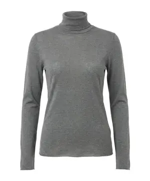 PUROTATTO Roll-neck Long-sleeve Sweater