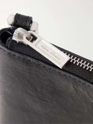 Rick Owens Leather Crossbody Wallet