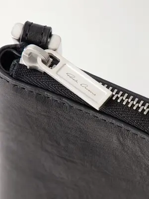 Rick Owens Leather Crossbody Wallet