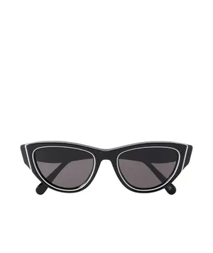 Dior Acetate Cat-eye Sunglasses - Black