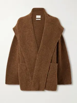 LAUREN MANOOGIAN Alpaca And Wool-blend Coat - Brown