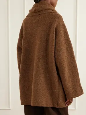 LAUREN MANOOGIAN Alpaca And Wool-blend Coat - Brown