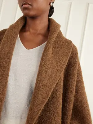 LAUREN MANOOGIAN Alpaca And Wool-blend Coat - Brown