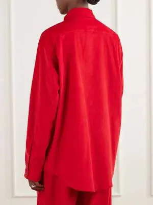 SANDERLAK Cotton-corduroy Shirt