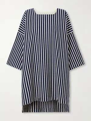 LES VACANCES D’IRINA Striped Mini Dress