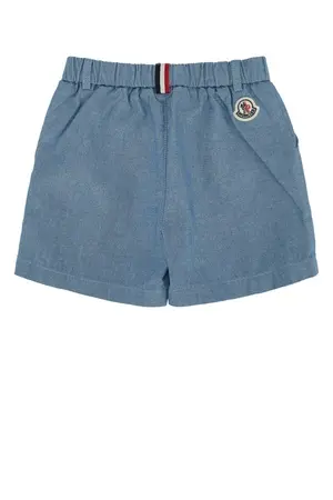 Moncler Elasticated Waistband Logo Patch Shorts