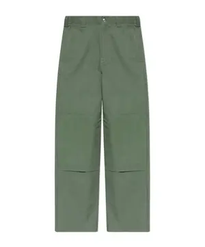 Kenzo Double Knee Chinos - Dark Khaki