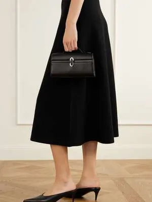 Savette Symmetry Pochette Leather Tote