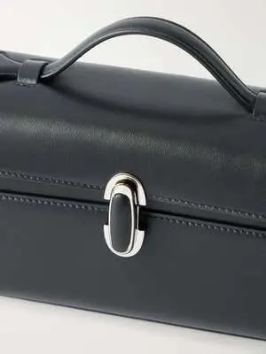 Savette Symmetry Pochette Leather Tote