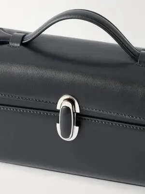 Savette Symmetry Pochette Leather Tote