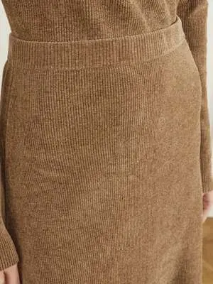 Gabriela Hearst Muir Ribbed Silk Maxi Skirt
