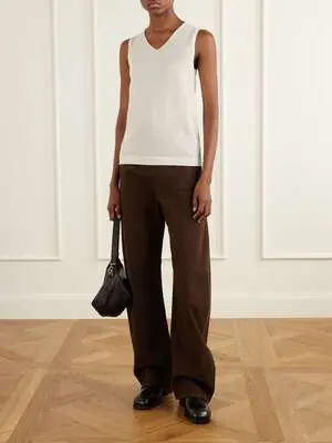 LAUREN MANOOGIAN Alpaca And Merino Wool-blend Cami