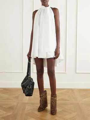Givenchy Shark Animal-print Calf Hair Ankle Boots