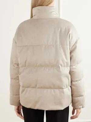 Max Mara Mtcdivina Reversible Cashmere Down-blend Jacket