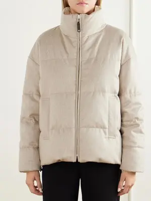 Max Mara Reversible Cashmere Down-blend Jacket